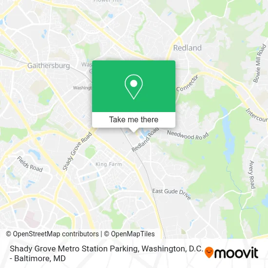 How to Get to Shady Grove Metro Station Parking in Montgomery County by ...