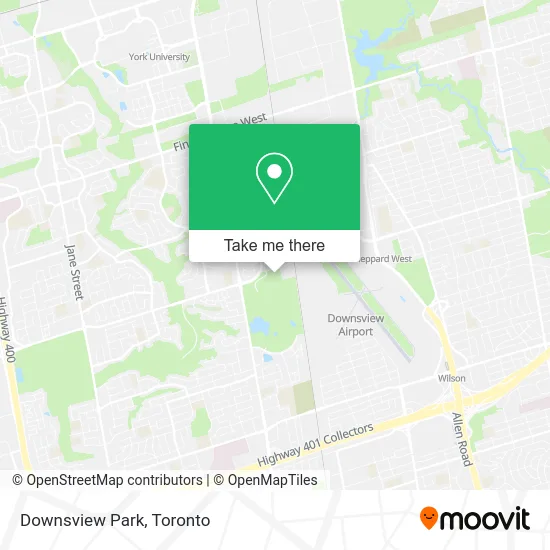 How to Get to Downsview Park in Toronto by Bus, Subway or Train?