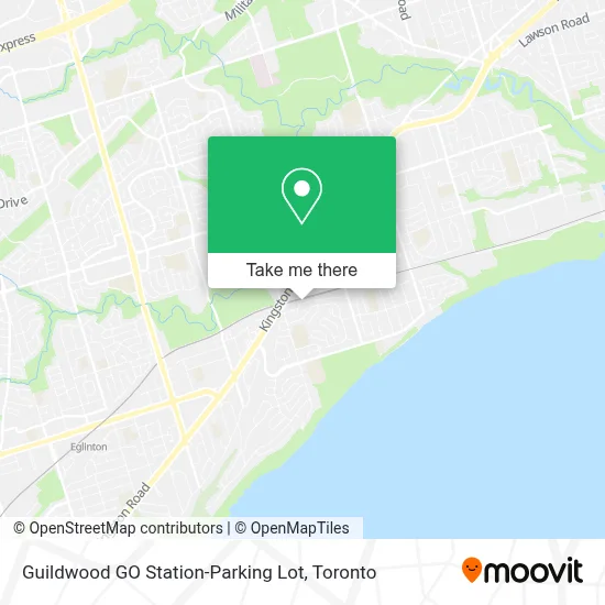 How to Get to Guildwood GO Station-Parking Lot in Toronto by Bus or Subway?