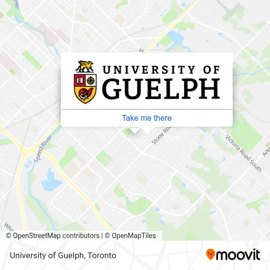 How to Get to University of Guelph by Bus, Train or Streetcar?
