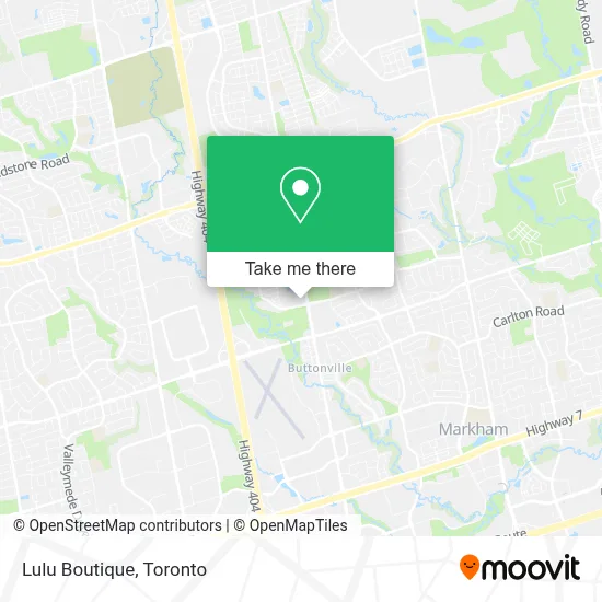 Comment aller à Lulu Boutique à Markham en bus