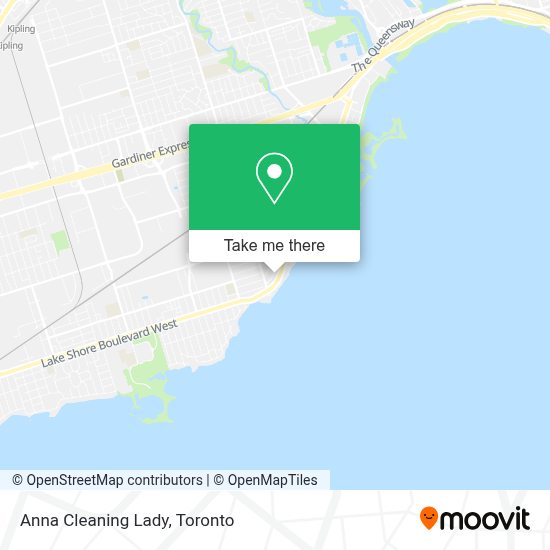 Comment aller à Anna Cleaning Lady à Toronto en bus, train, métro ou ...