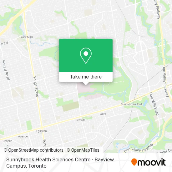How to Get to Sunnybrook Health Sciences Centre - Bayview Campus in ...