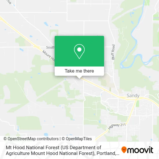 How to Get to Mt Hood National Forest (US Department of Agriculture ...