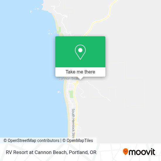 ¿Cómo llegar a RV Resort at Cannon Beach en Autobús?