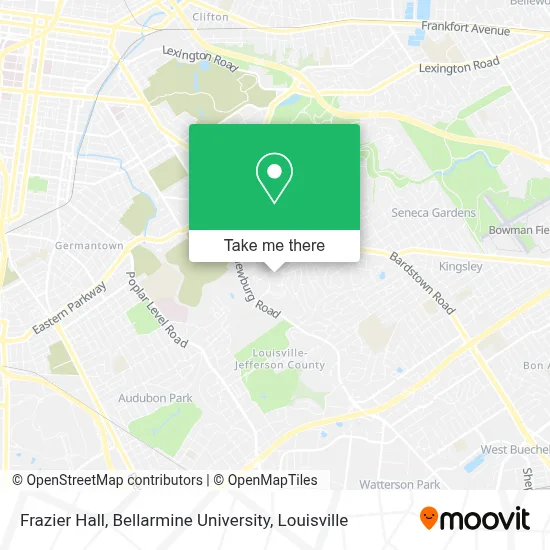 How to Get to Frazier Hall, Bellarmine University in Jefferson by Bus?