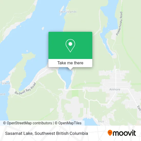 How to Get to Sasamat Lake in Port Moody by Bus or SkyTrain?