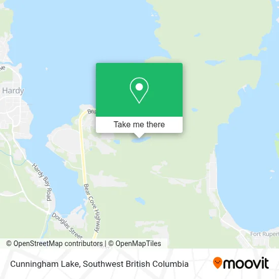 Comment se rendre à Cunningham Lake en transport en commun?