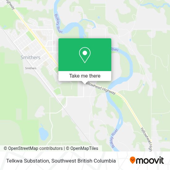 Comment se rendre à Telkwa Substation en transport en commun?