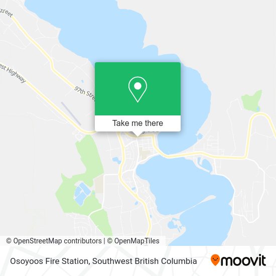 How to get to Osoyoos Fire Station with public transit?