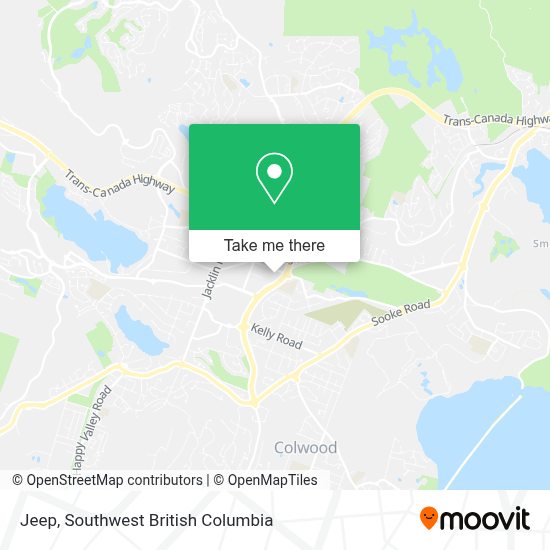 Comment aller à Jeep à Langford en bus