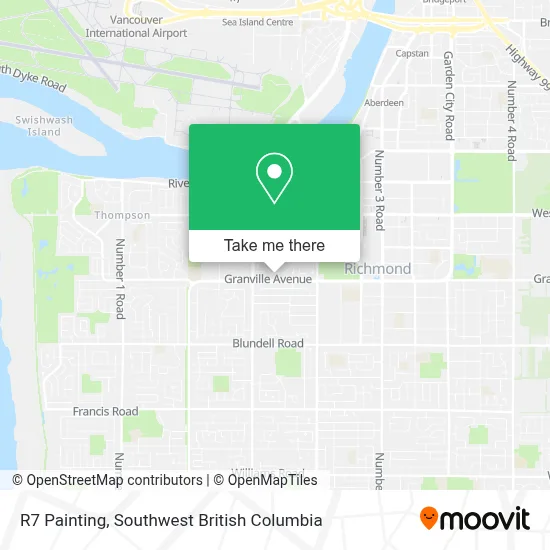 How to Get to R7 Painting in Richmond by Bus or SkyTrain?