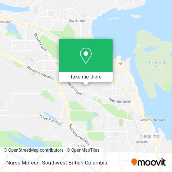 Comment aller à Nurse Moreen à Nanaimo en bus ou ferry