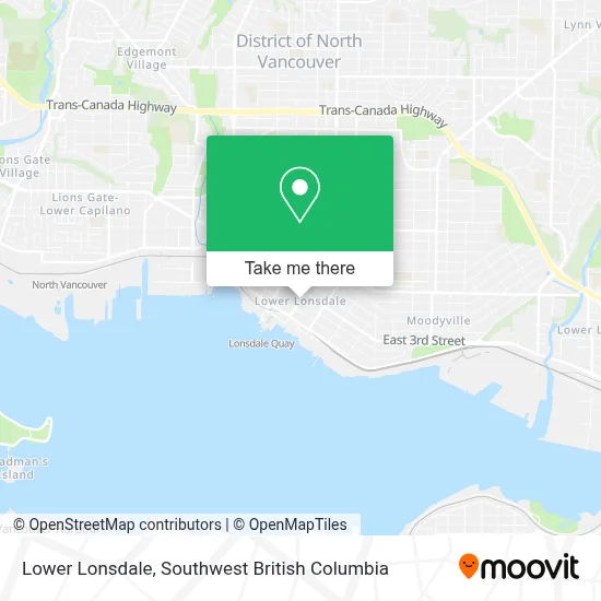 How to Get to Lower Lonsdale in North Vancouver City by Bus, Ferry or ...