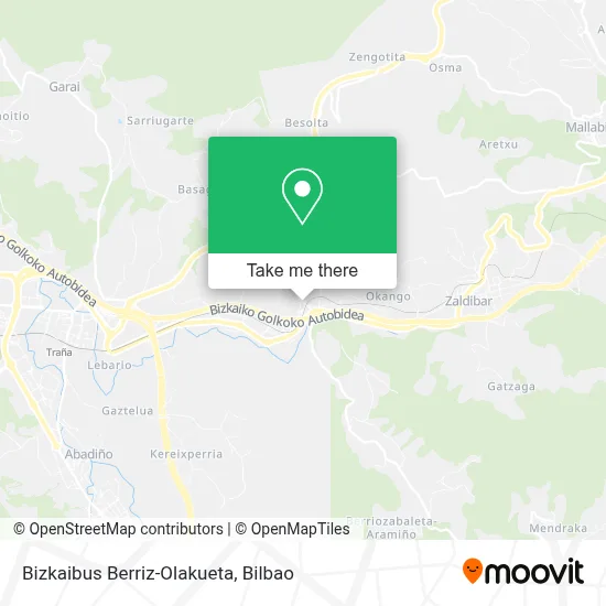 How to Get to Bizkaibus Berriz-Olakueta by Bus or Train?