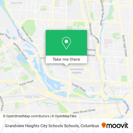 How to get to Grandview Heights City Schools Schools by Bus?