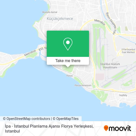 How to get to İpa - İstanbul Planlama Ajansı Florya Yerleşkesi in ...