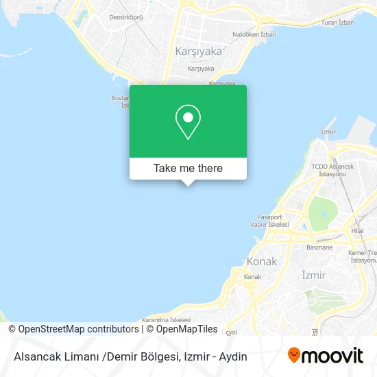 How to get to Alsancak Limanı /Demir Bölgesi with public transit?