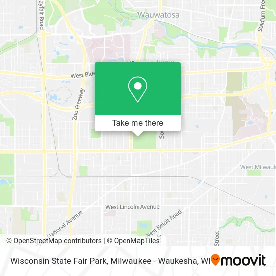 How to Get to Wisconsin State Fair Park in Milwaukee - Waukesha, WI by Bus?
