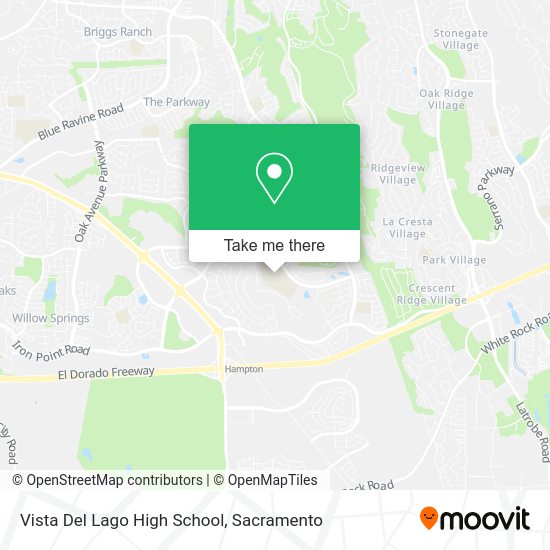 How to Get to Vista Del Lago High School in Folsom by Bus or Light Rail?