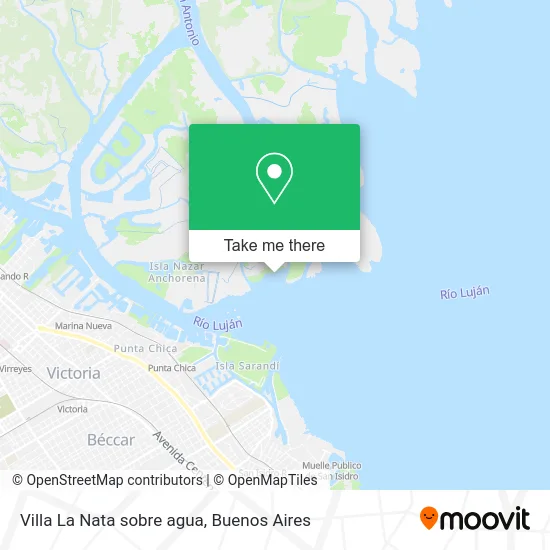 How to get to Villa La Nata sobre agua with public transit?