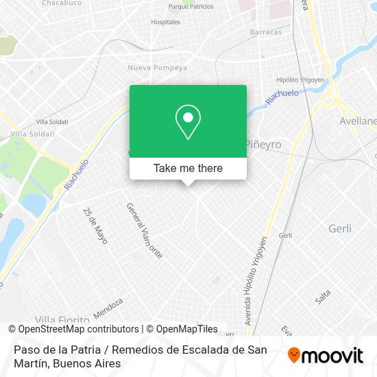 ¿Cómo llegar a Paso de la Patria / Remedios de Escalada de San Martín ...