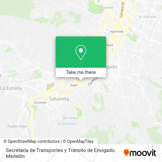 ¿Cómo llegar a Secretaría de Transportes y Tránsito de Envigado en ...