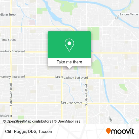 ¿Cómo llegar a Cliff Rogge, DDS en Tucson en autobús?