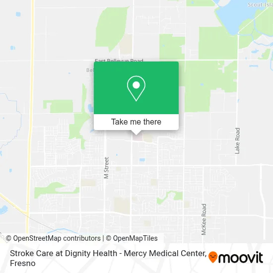 ¿Cómo llegar a Stroke Care at Dignity Health - Mercy Medical Center en ...