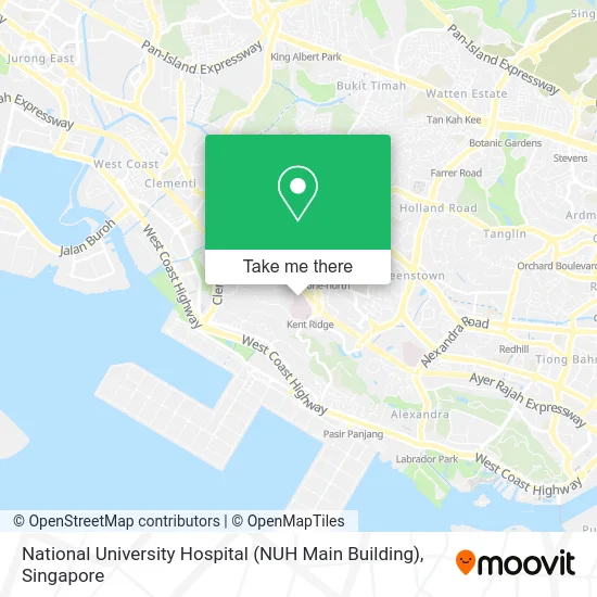 How to Get to National University Hospital (NUH Main Building) in ...