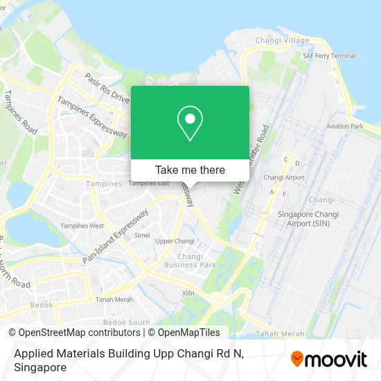 How to Get to Applied Materials Building Upp Changi Rd N in Southeast ...