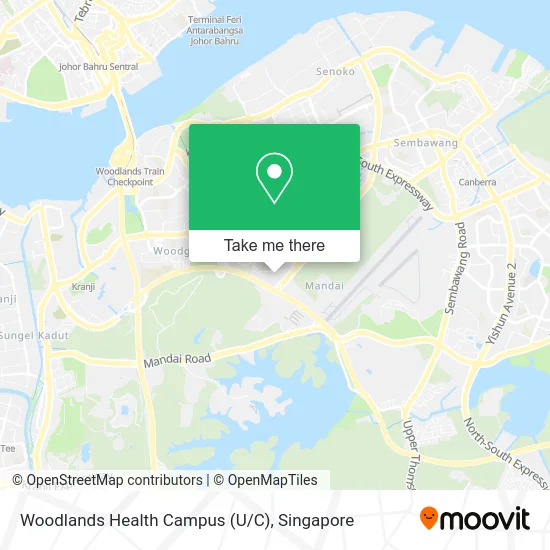 How to Get to Woodlands Health Campus (U/C) in Northwest by Bus or Metro?