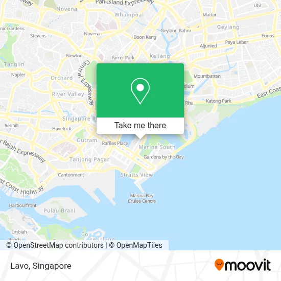 How to Get to Lavo in Singapore by Metro or Bus?