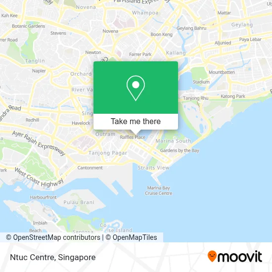 How to Get to Ntuc Centre in Singapore by Bus or Metro?