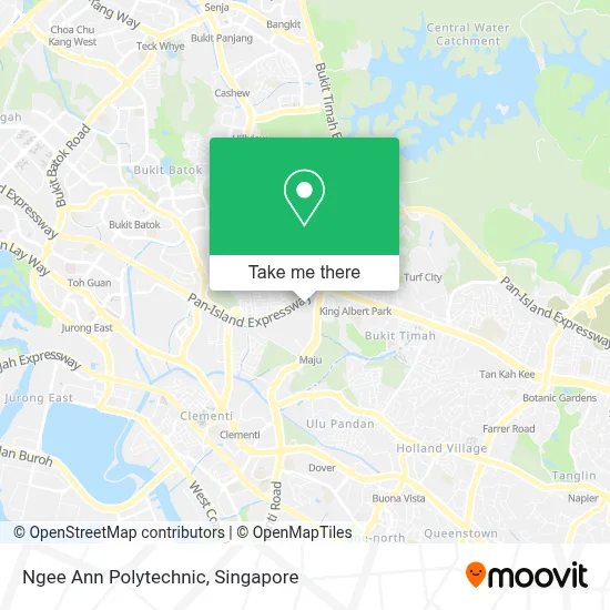 How to Get to Ngee Ann Polytechnic in Northwest by Metro or Bus?