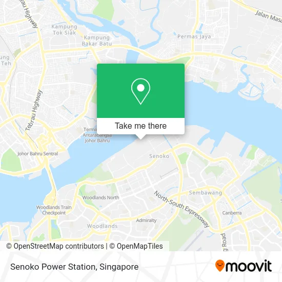 How to Get to Senoko Power Station in Northwest by Bus or Metro?