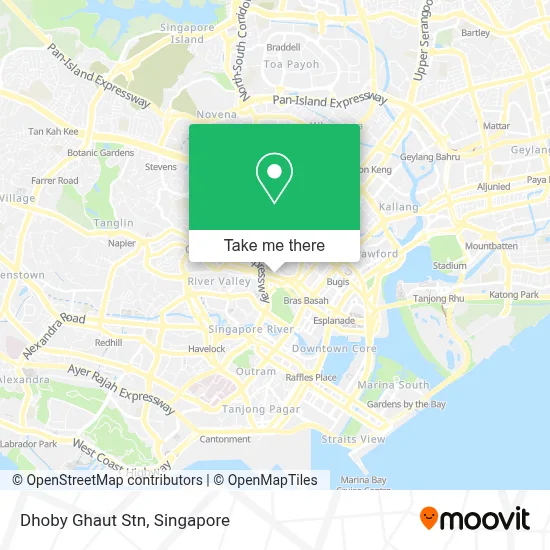 How to Get to Dhoby Ghaut Stn in Singapore by Metro or Bus?