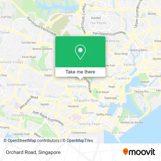 How to Get to Orchard Road in Singapore by Bus or Metro?