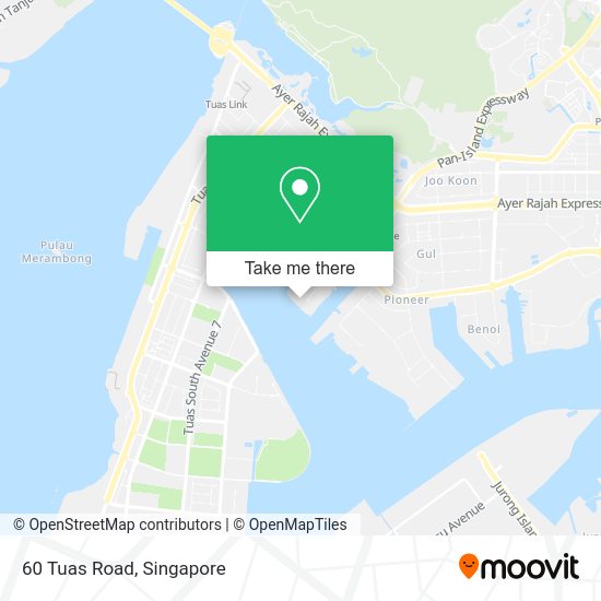 How to get to 60 Tuas Road in Southwest by bus or metro?