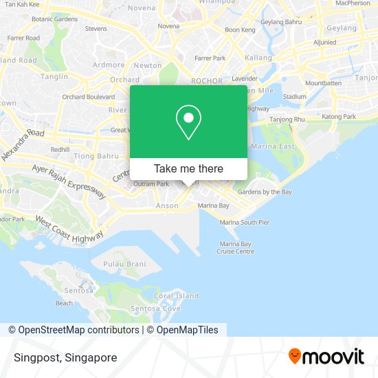 How to Get to Singpost in Singapore by Metro or Bus?