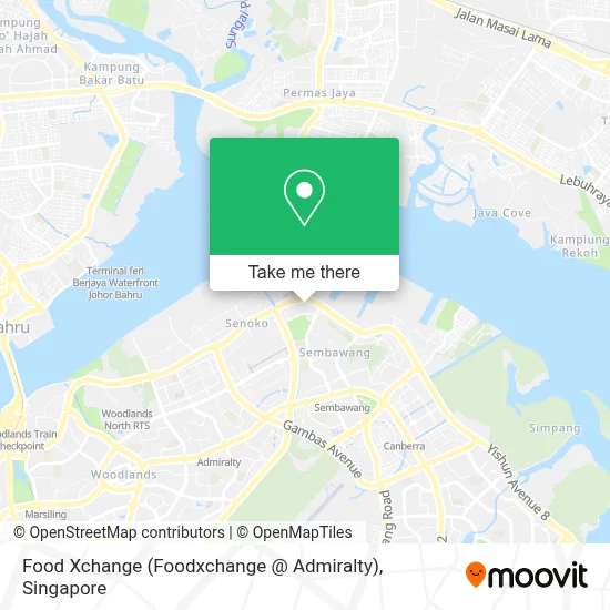 How to Get to Food Xchange (Foodxchange @ Admiralty) in Northwest by ...