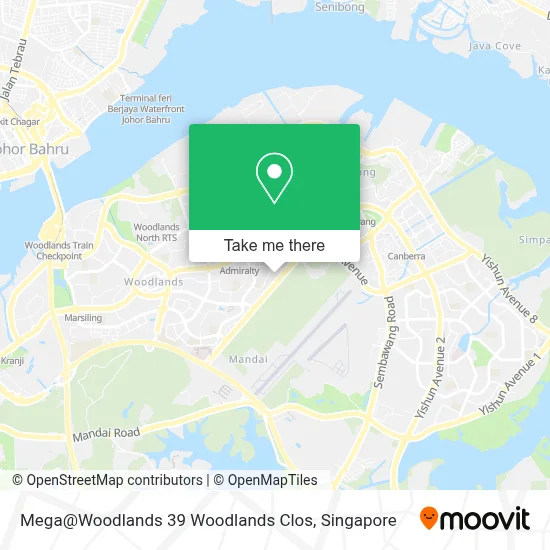 How to Get to Mega@Woodlands 39 Woodlands Clos in Northwest by Bus ...
