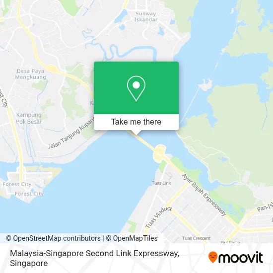 How to Get to Malaysia-Singapore Second Link Expressway in Johor by Bus ...