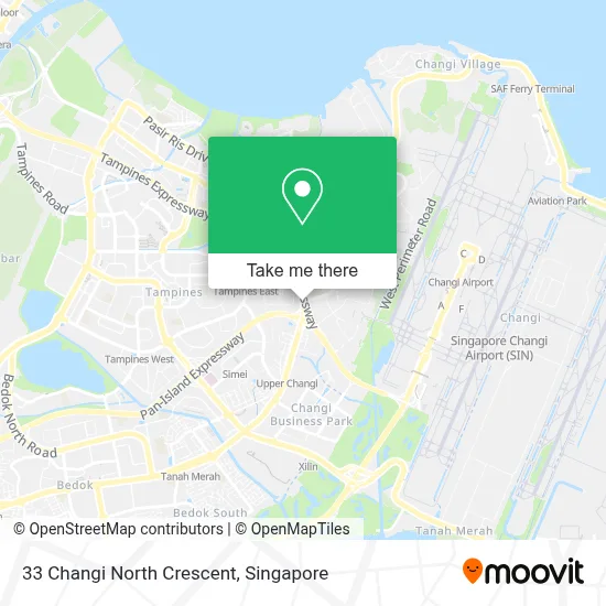 How to Get to 33 Changi North Crescent in Northeast by Bus or Metro?