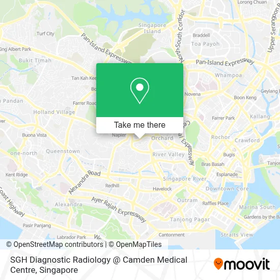 How to Get to SGH Diagnostic Radiology @ Camden Medical Centre in ...