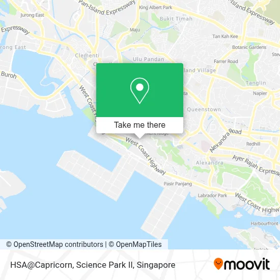 How to Get to HSA@Capricorn, Science Park II in Southwest by Bus or Metro?
