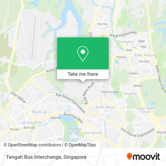 How to Get to Tengah Bus Interchange in Southwest by Bus or Metro?
