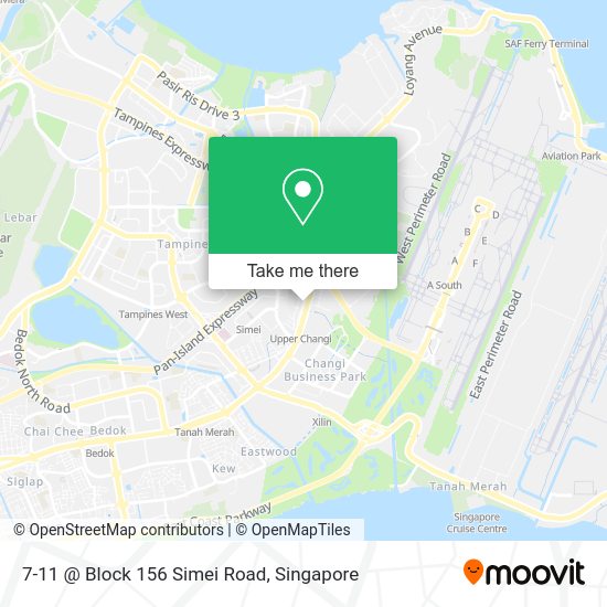 How to Get to 7-11 @ Block 156 Simei Road in Southeast by Bus, Metro or ...