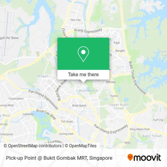How to Get to Pick-up Point @ Bukit Gombak MRT in Southwest by Metro or ...