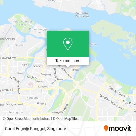 How to Get to Coral Edge@ Punggol in Northeast by Bus, Metro or MRT & LRT?